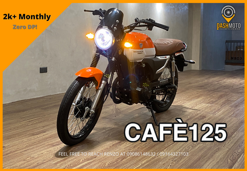 Cafe 125 Orange – DashMoto