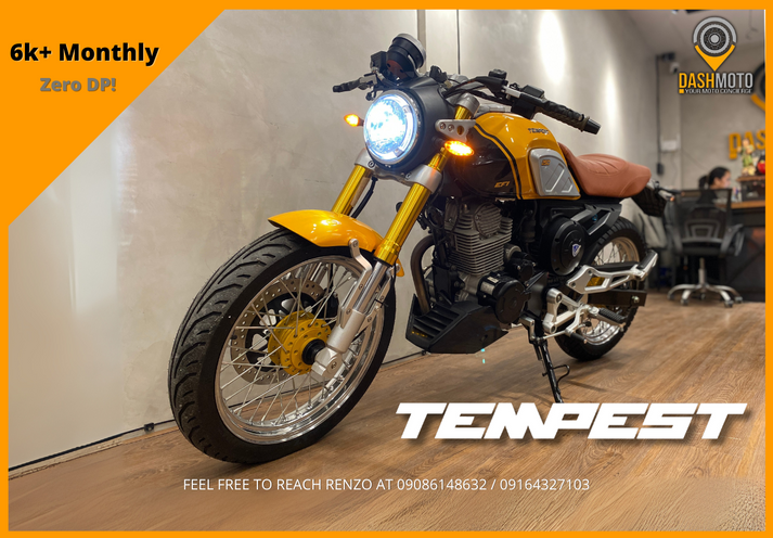 Tempest 250 Yellow – DashMoto